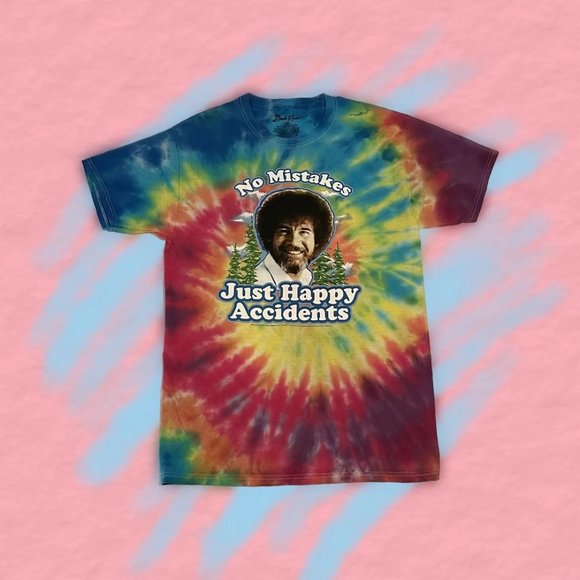 Shirts | Bob Ross Tie Dye Tshirt | Poshmark